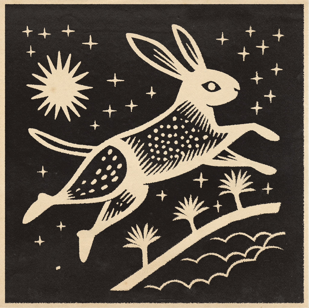 'Rabbit Leaping' Print – Real Fun, Wow!