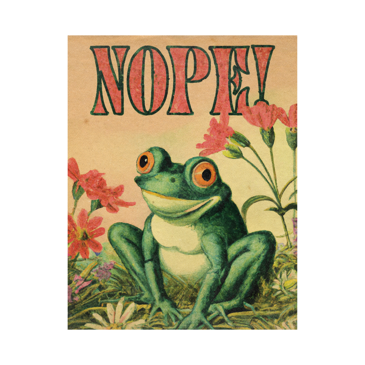 'Nope!' Print – Real Fun, Wow!