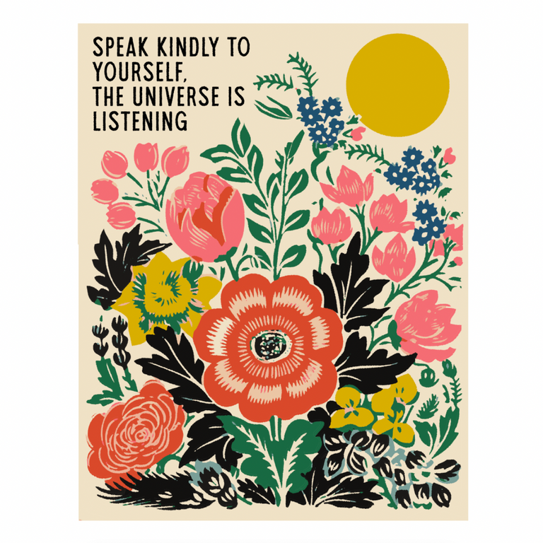 'Speak Kindly' Print – Real Fun, Wow!