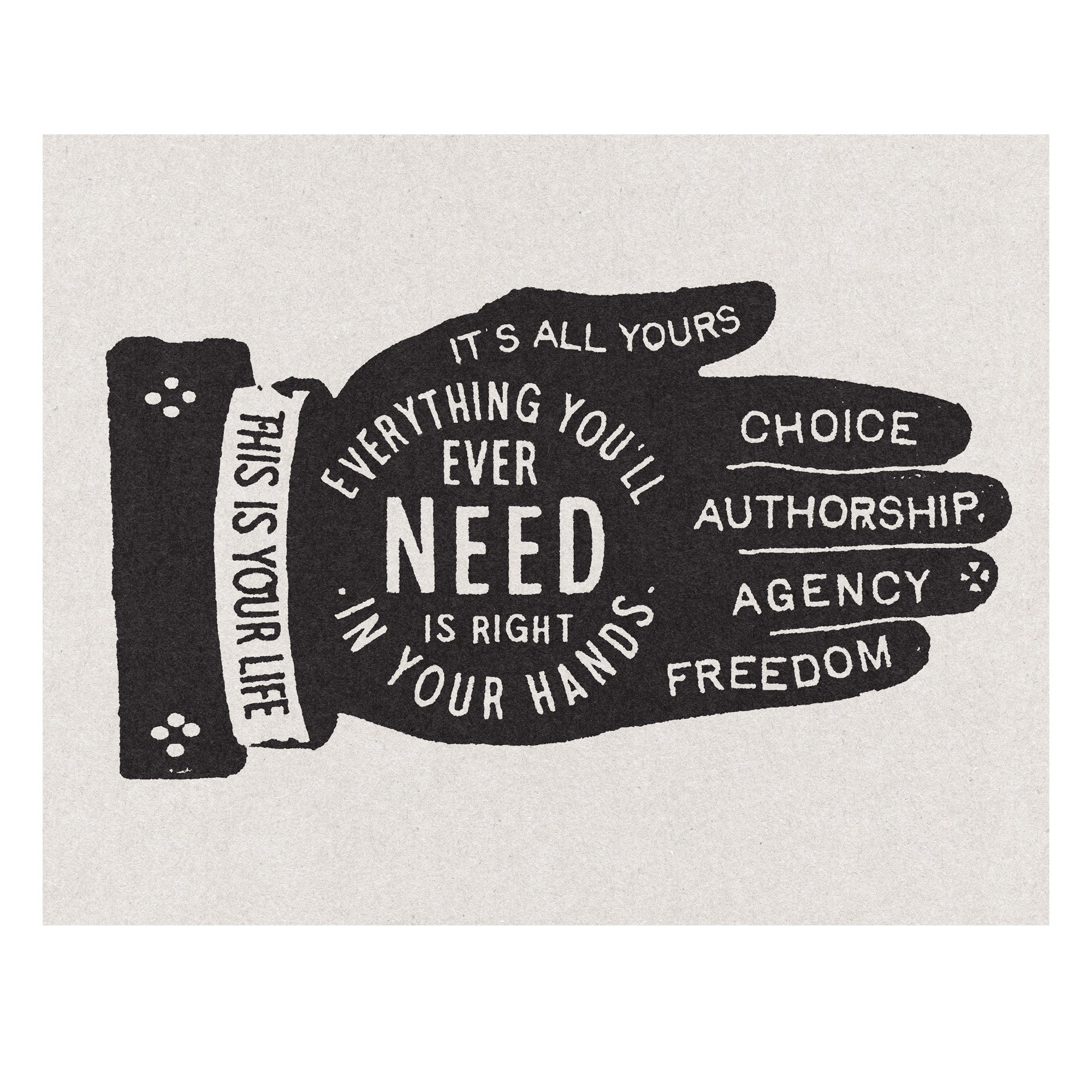 'Everything You'll Ever Need' Print – Real Fun, Wow!