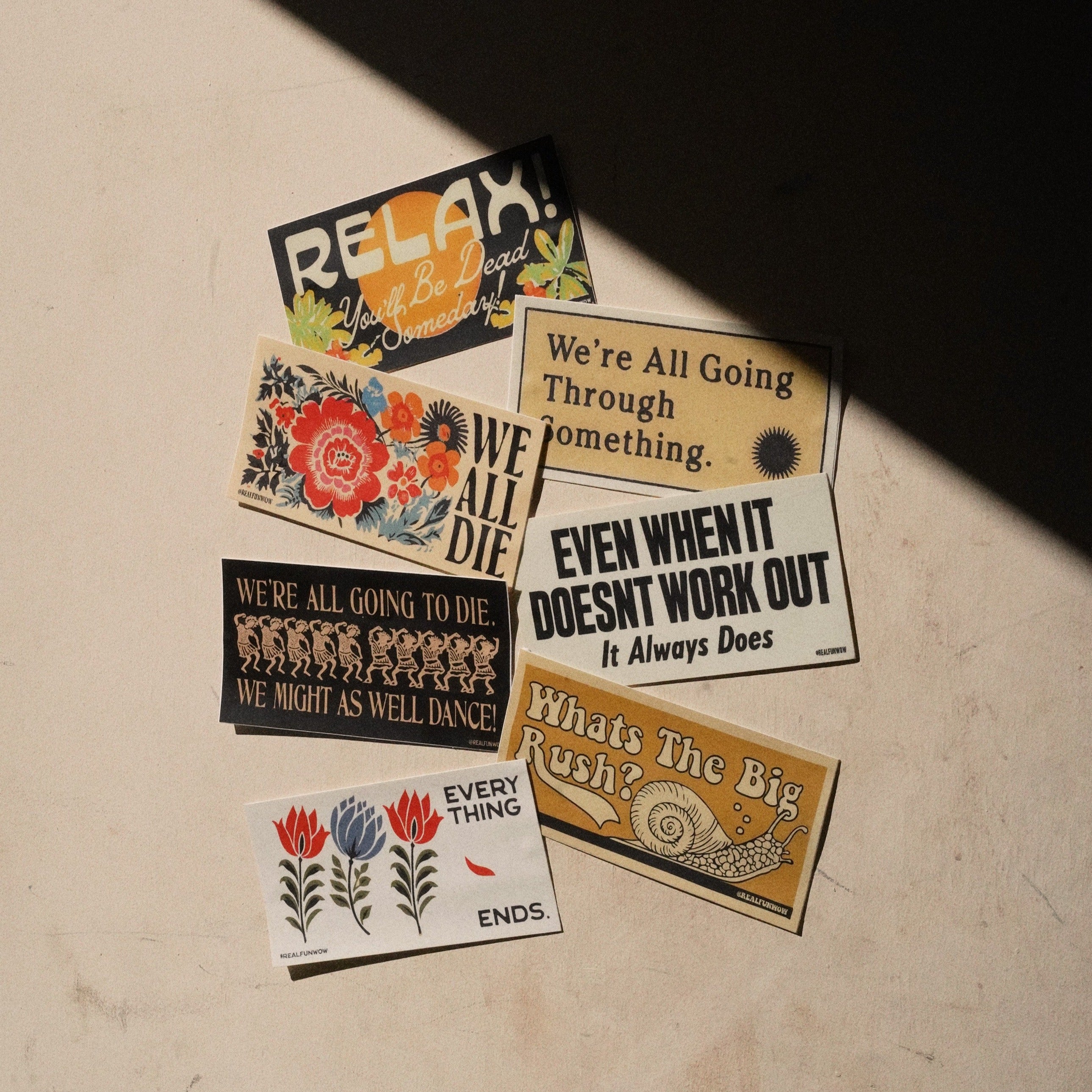 Bumper Sticker Bundle – Real Fun, Wow!