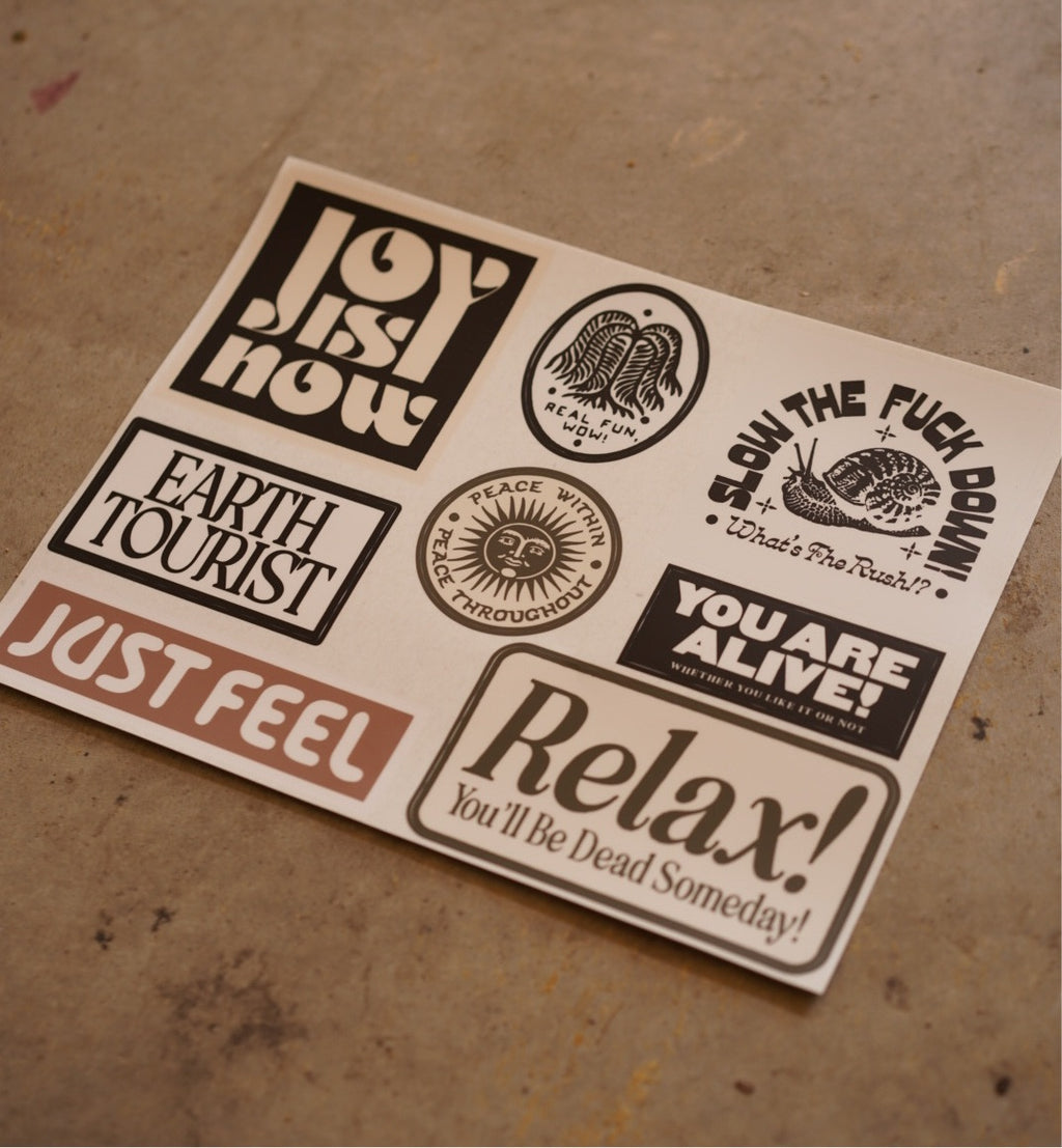 Real Fun, Wow! Sticker Sheet