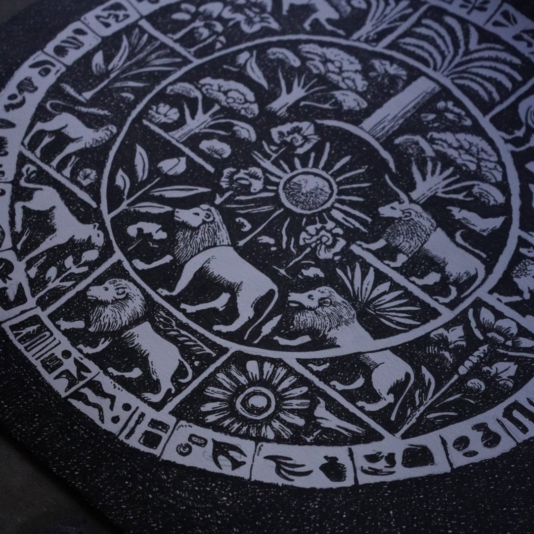 ‘Existence In Cycles' Original Artwork – Real Fun, Wow!