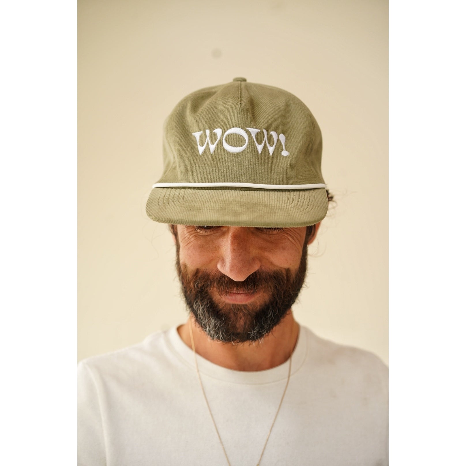 'Wow!’ Cord Hat – Real Fun, Wow!