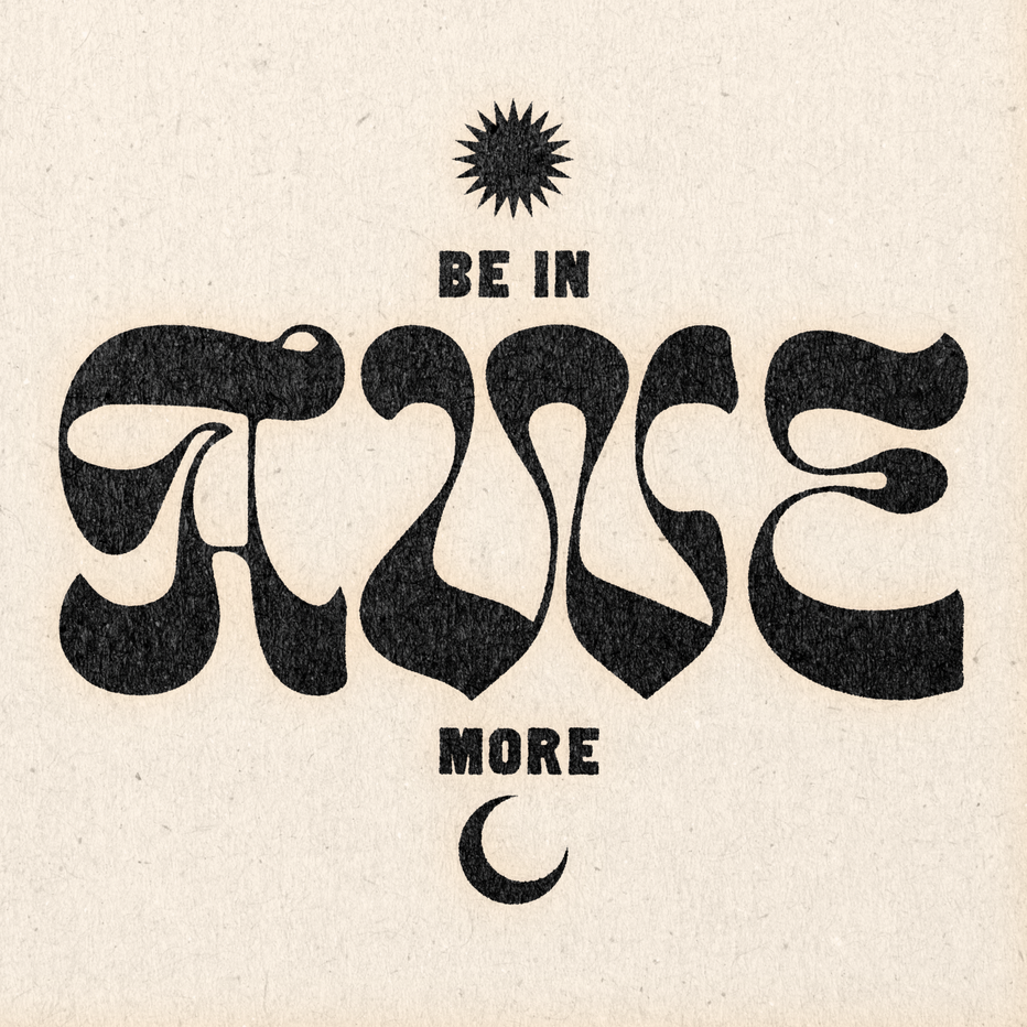 'Be In Awe More' Print – Real Fun, Wow!