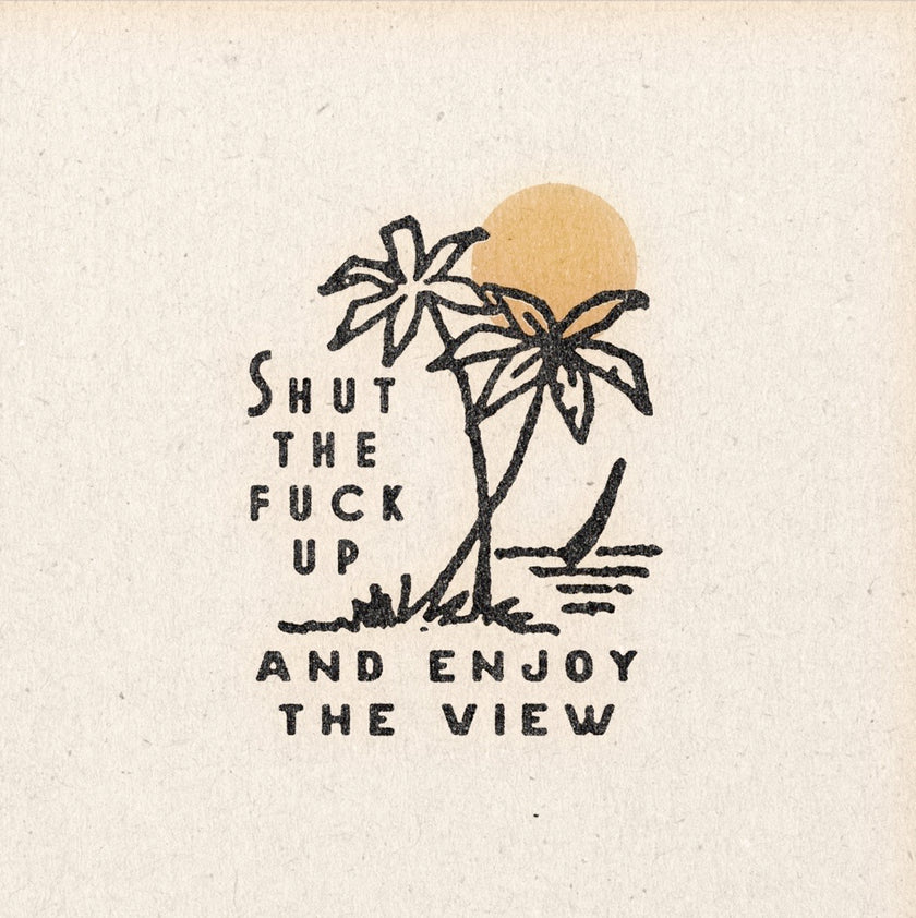 'Enjoy the View’ Print – Real Fun, Wow!